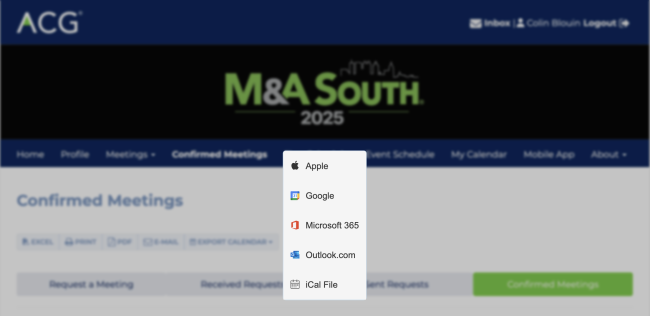 ACG Access – The Official M&A South Scheduler | ACG Atlanta